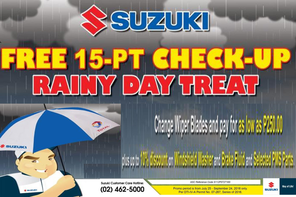 Suzuki Philippines’ Free Car Checkup Service Nationwide - Motoph ...