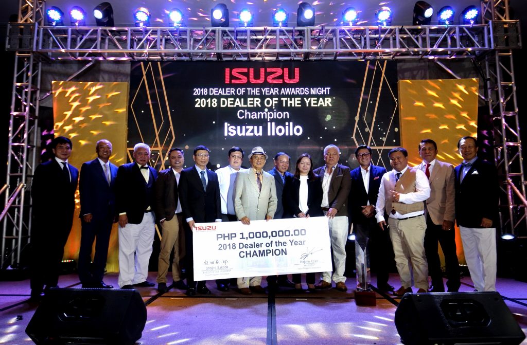 Isuzu Philippines Corporation 2018 Dealer of the Year Awards Winners ...