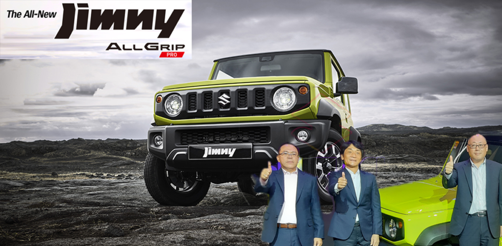 The All-New Suzuki Jimny All-Grip Pro : Specifications, Colors ...