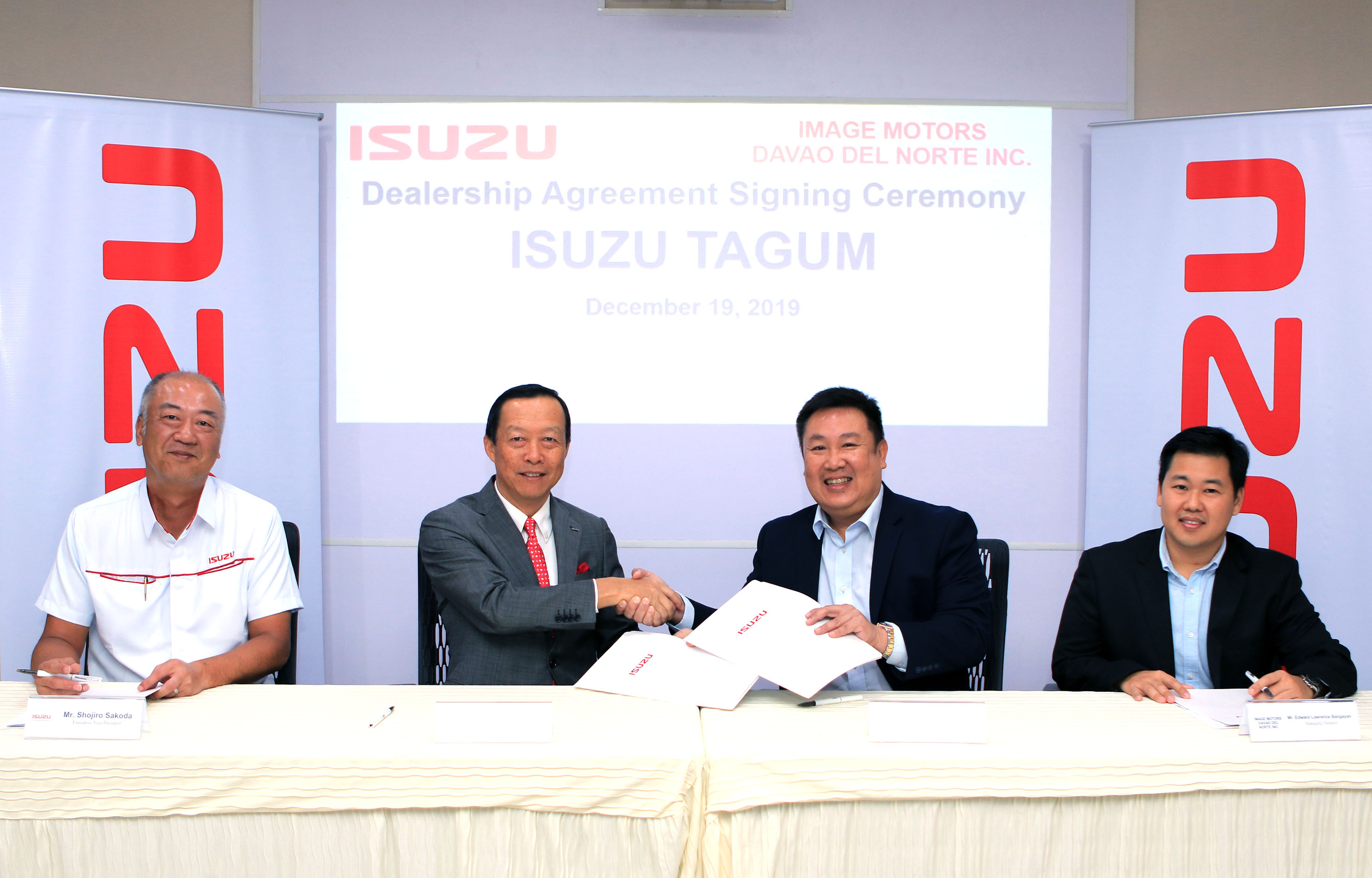 Isuzu Philippines inks 2 Mindanao dealership agreements - Motoph ...