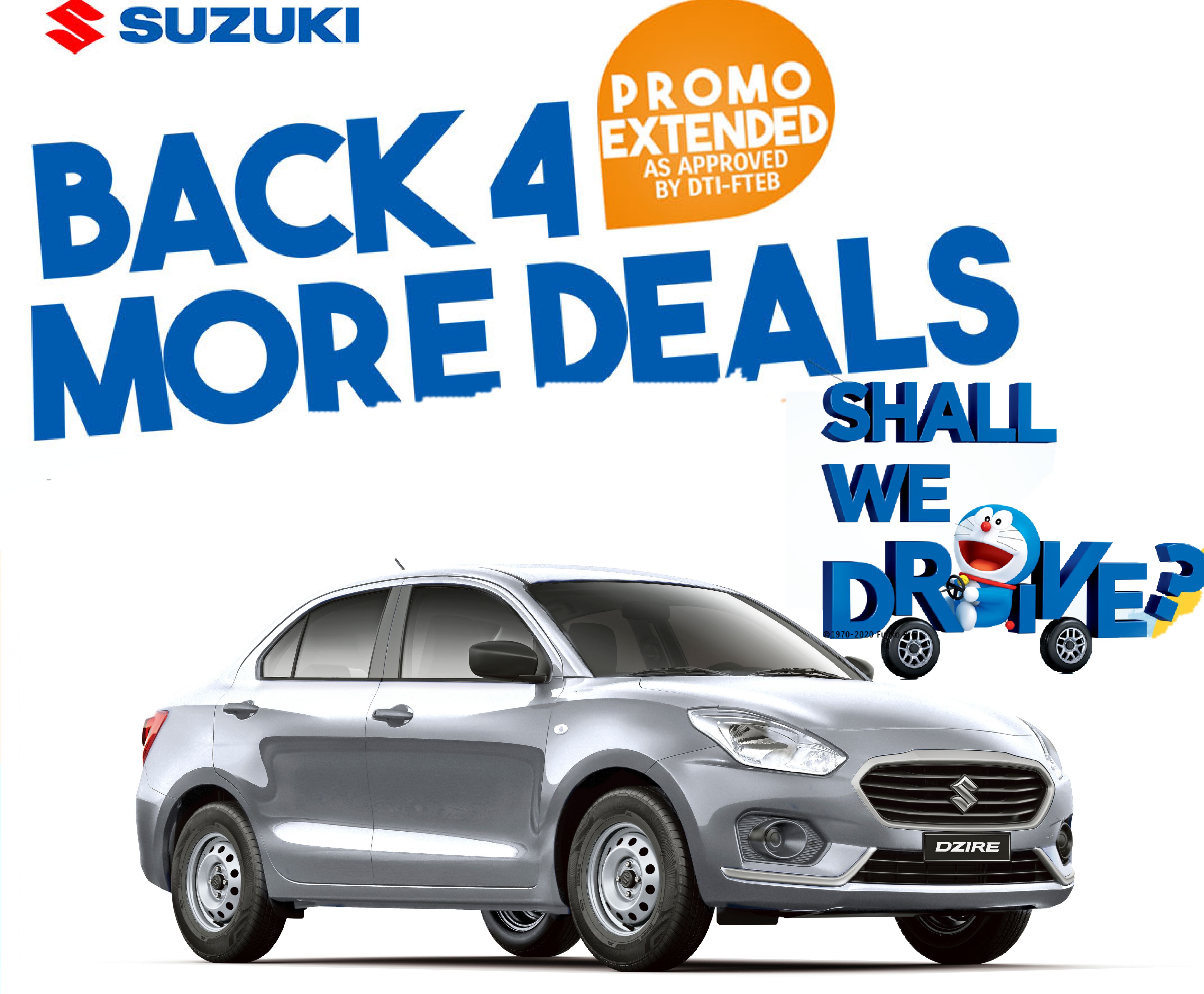 A Doraemon Surprise Plus More Exciting Deals and Promo with Suzuki ...