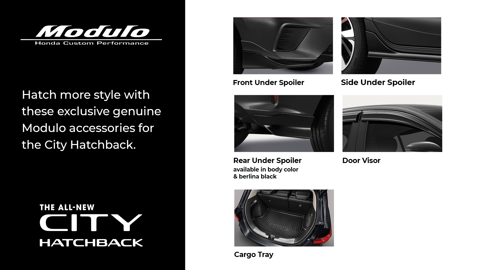 Honda Genuine Modulo Accessories Now Available for the All-New City ...