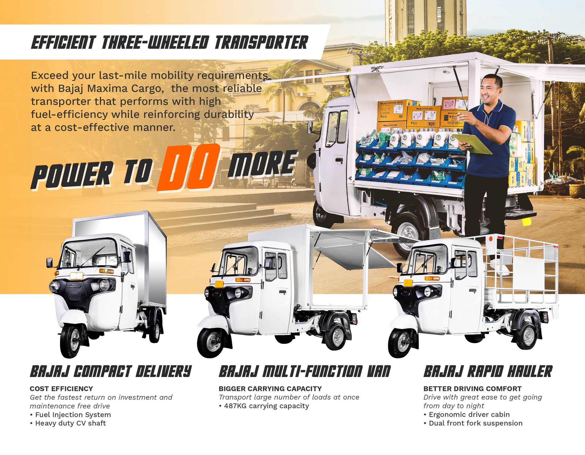 BAJAJ MAXIMA: A THREE-WHEEL UPGRADE YOU DON’T WANT TO MISS - Motoph ...