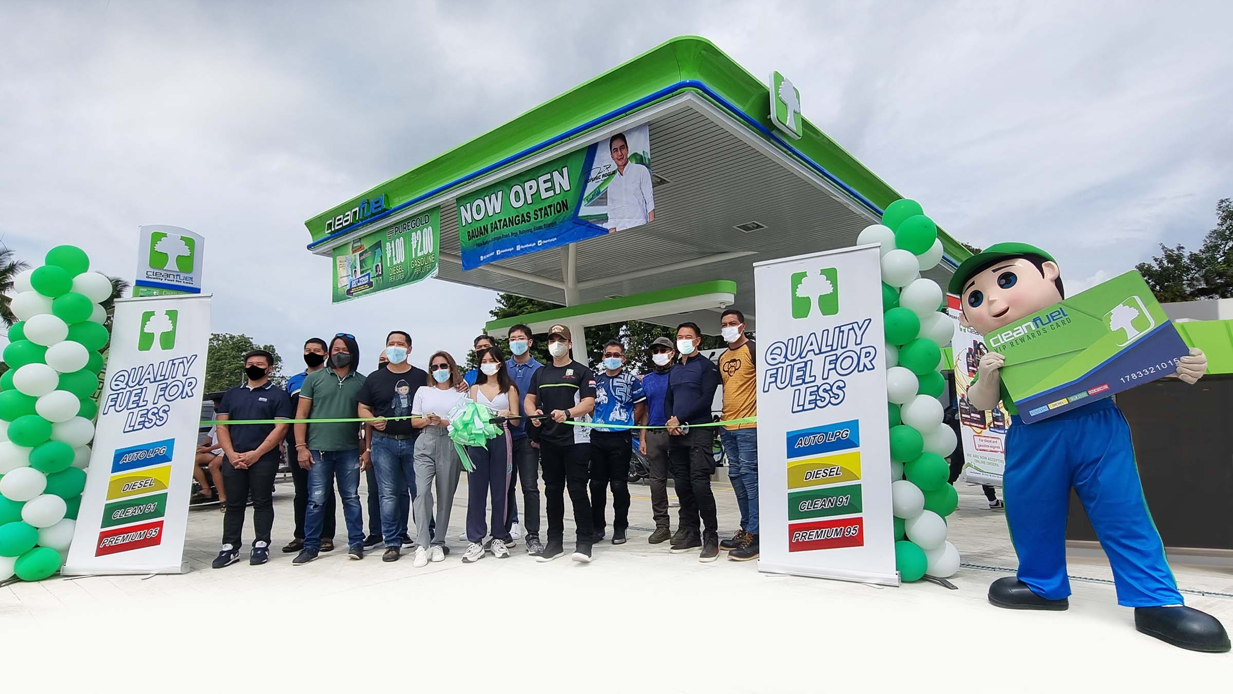 Cleanfuel Inaugurates its 5th Batangas Outlet in the progressive Bauan ...