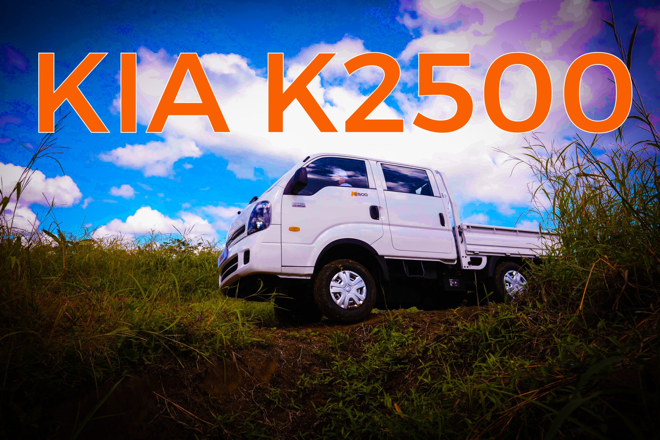 No load is too heavy or too large for the superior Kia K2500 4×4 light ...
