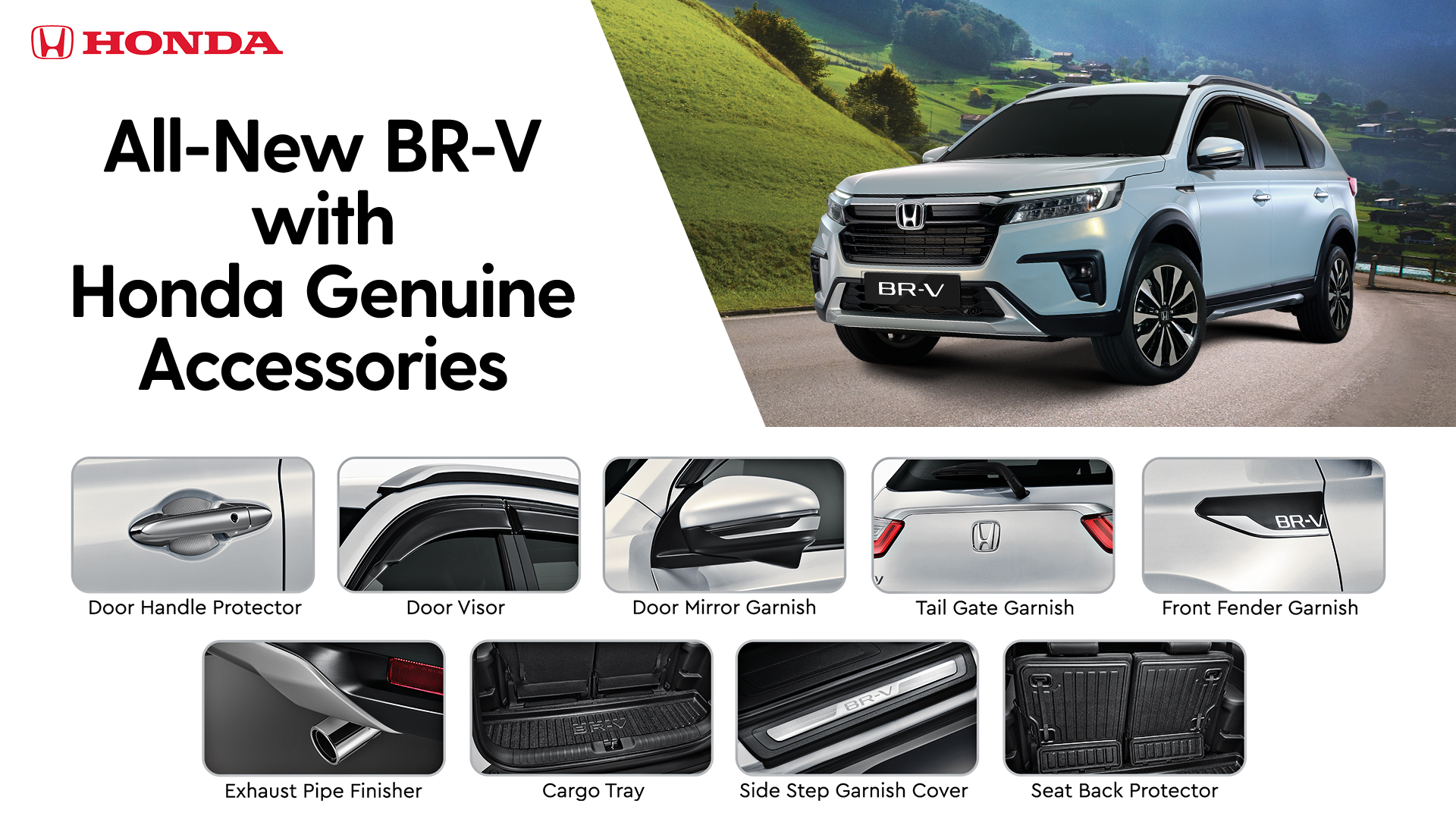 Spruce up your All-New BR-V with Honda Genuine Accessories – Motoph ...
