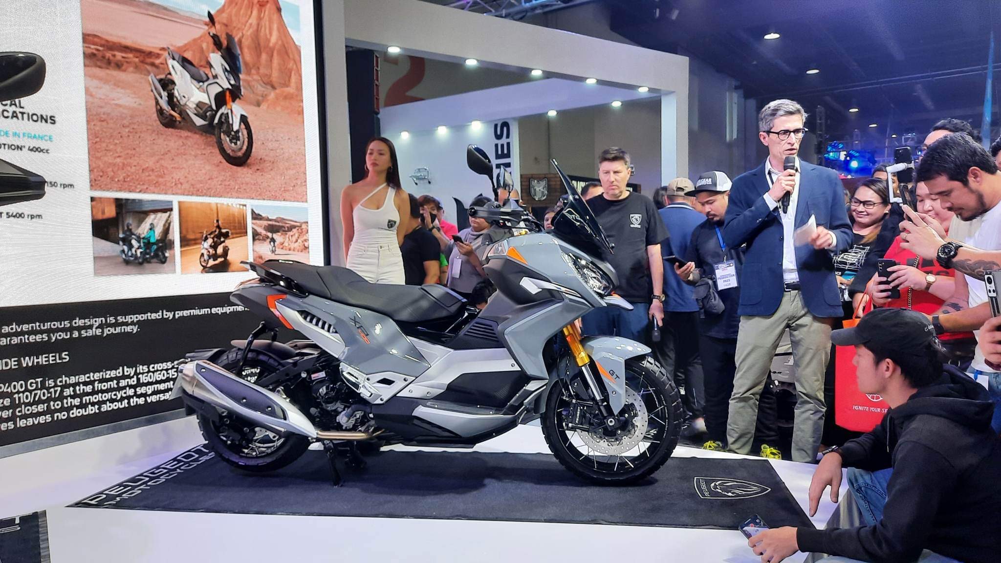 Peugeot XP400 ADV Scooter – Motoph – motoph.com