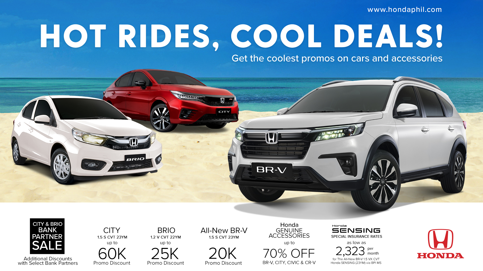 Beat the heat with Honda Cars’ extended Hot Rides, Cool Deals promo ...