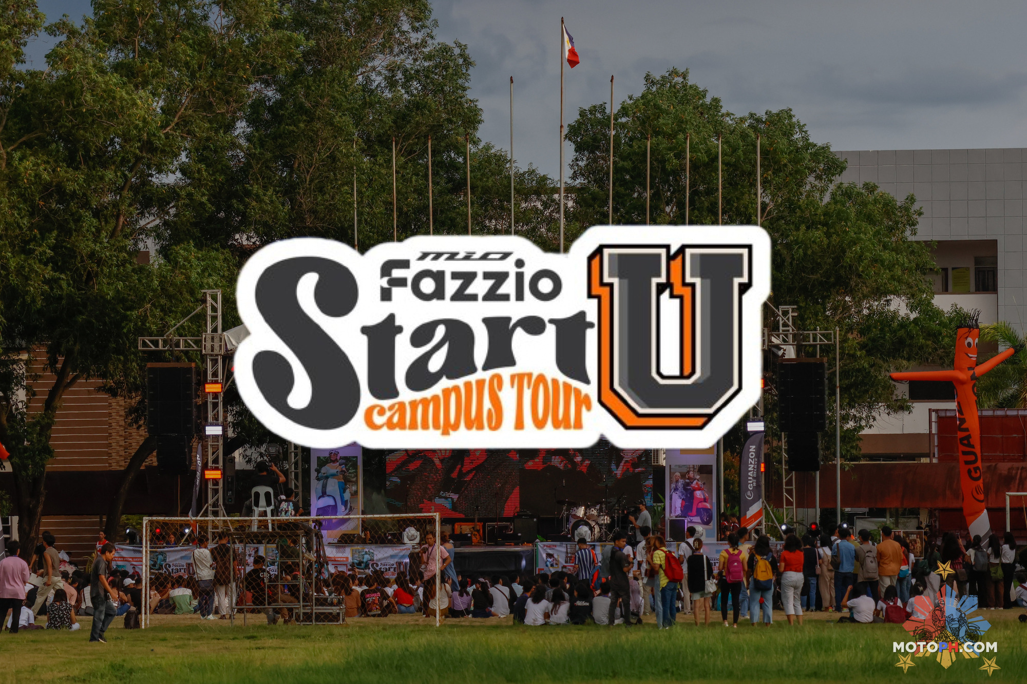 Yamaha Mio Fazzio Start U Campus Tour Commences at Pangasinan State ...