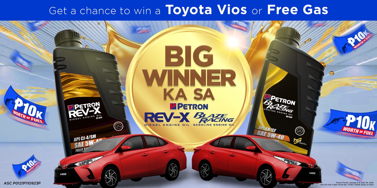 Petron’s Engine Oils Promo: Big Winner Ka Sa Petron – Motoph – motoph.com